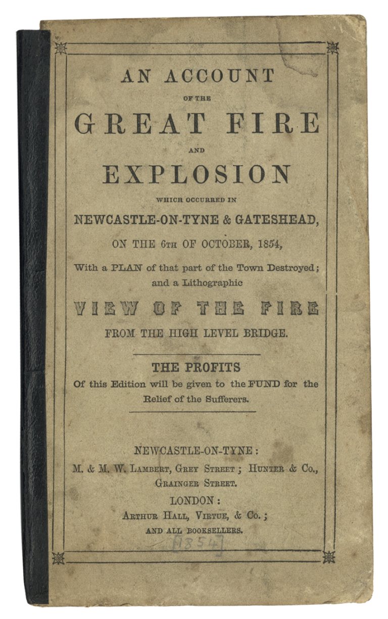 Great Fire Of Gateshead Amazing Archives